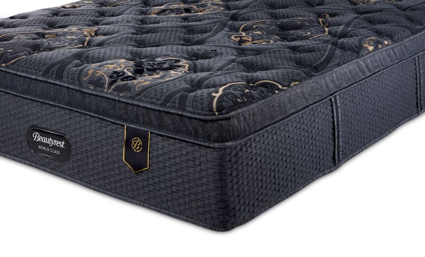 Beautyrest World Class Melody Medium Queen Set Furniture