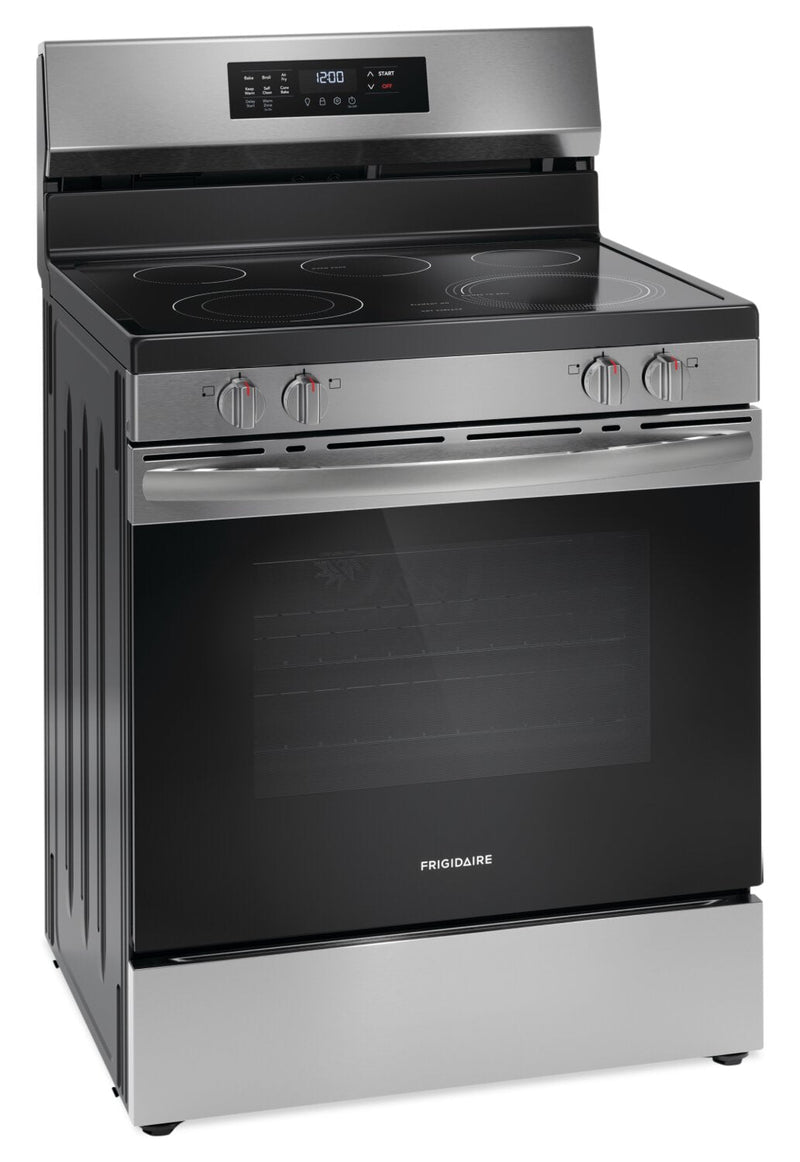 Frigidaire 5.3 Cu. Ft. Electric Range with Air Fry - FCRE308CAS ...