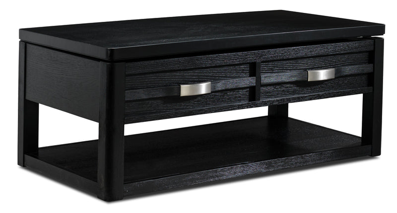Hanoi Lift-Top Coffee Table - Black | Furniture.ca