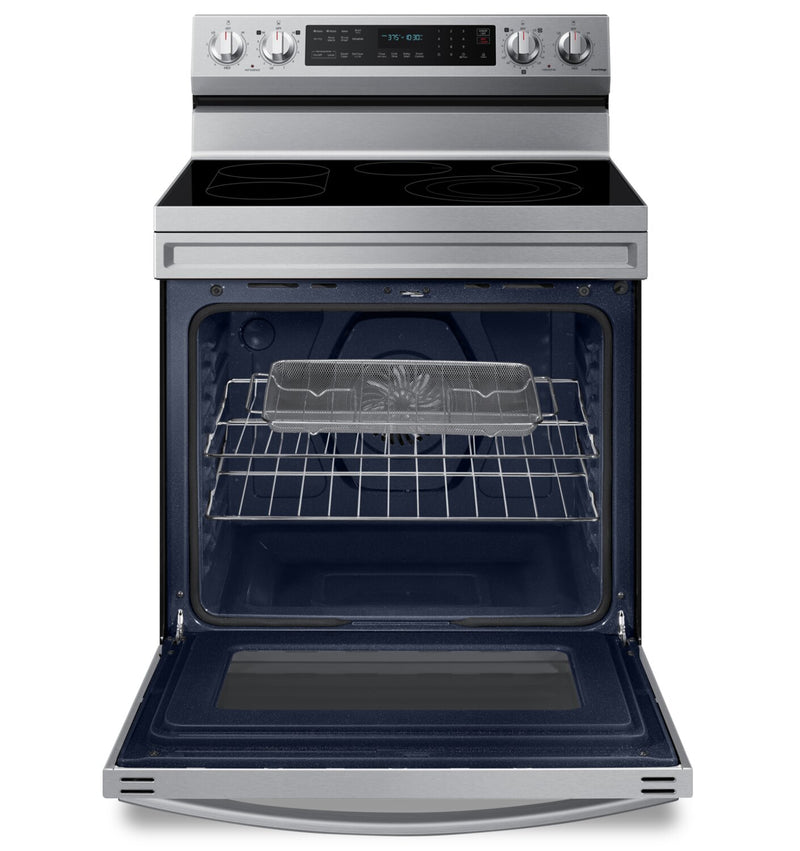 Samsung 6.3 Cu. Ft. Freestanding Electric Range with Wi-Fi ...