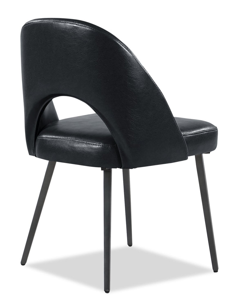 Elman Dining Chair - Black | Furniture.ca