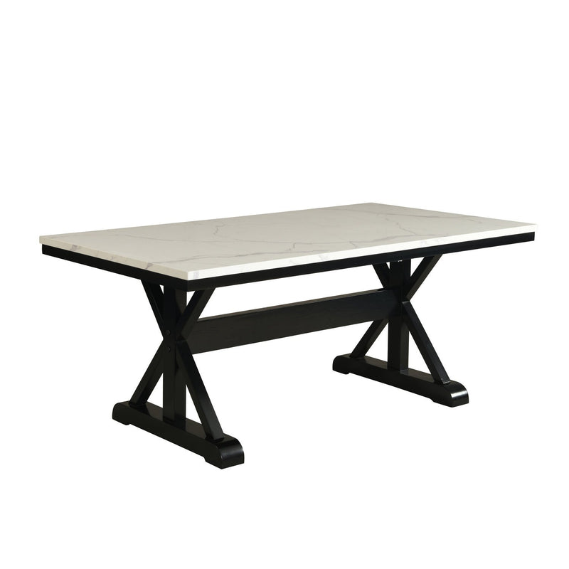 Quinlan Rectangular Dining Table with Trestle Base | Furniture.ca
