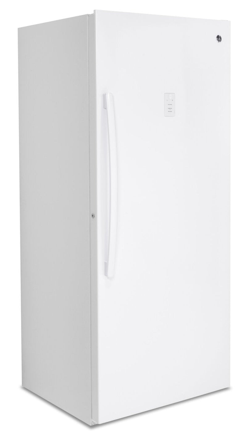GE 21.3 Cu. Ft. Upright Freezer - FUF21DLRWW | Furniture.ca