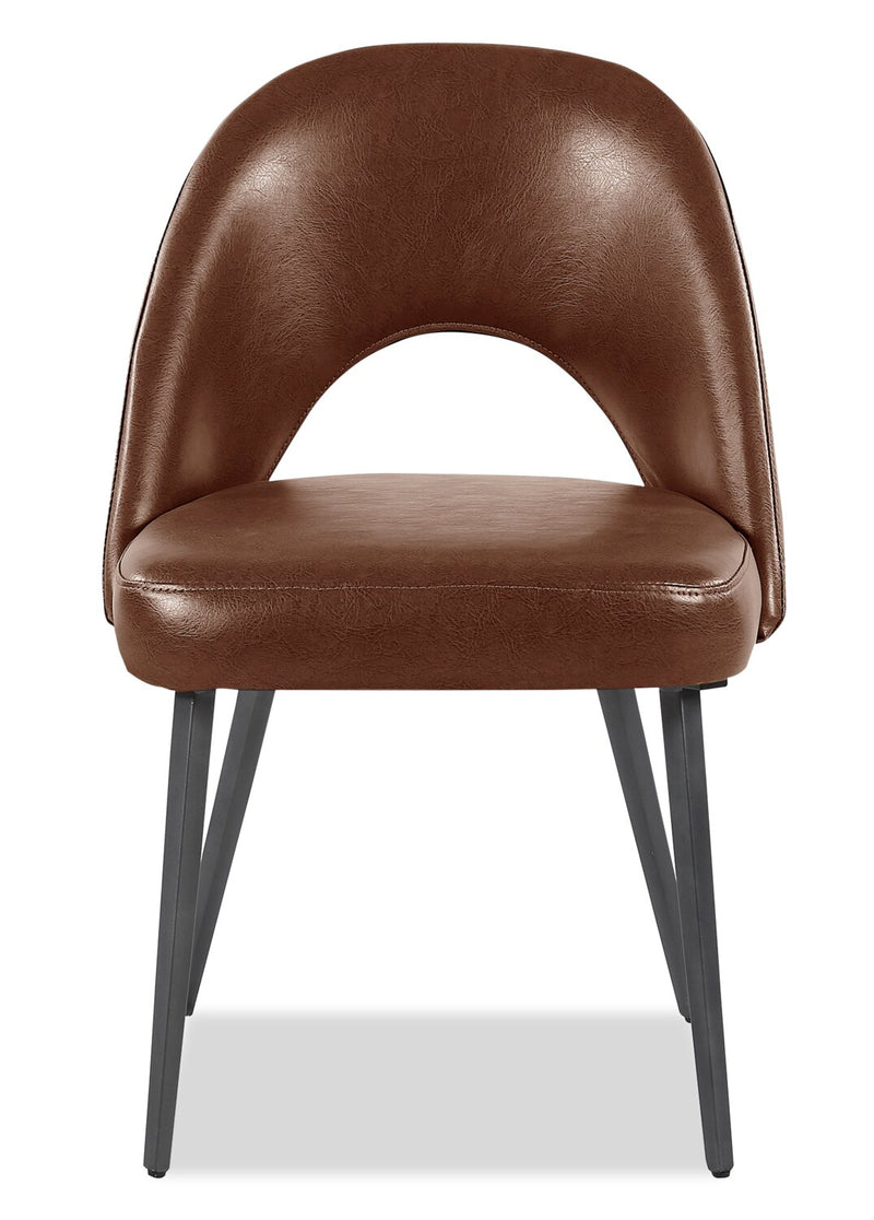 Elman Dining Chair - Brown | Furniture.ca